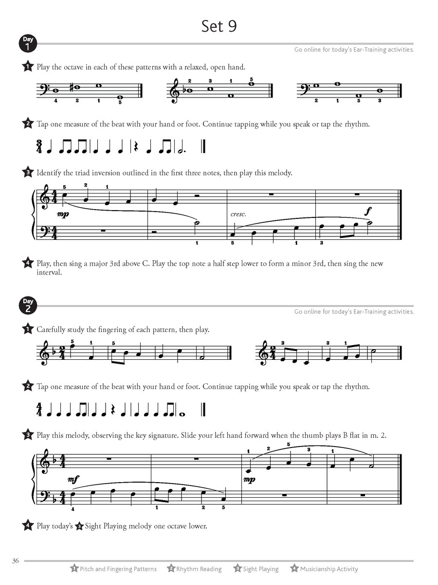 Four Star® Sight Reading and Ear Tests Level 2 | RCM Shop – RCM Shop ...
