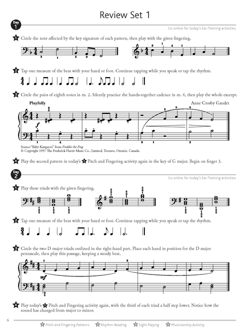 Four Star Sight Reading And Ear Tests Level 4 RCM Shop Canada 